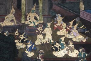 Mystery: Ramayana adorns the walls of Thailand's Buddhist temple