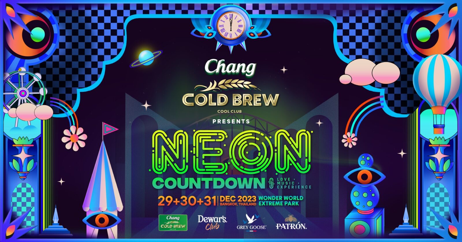 NEON COUNTDOWN 2023: The Ultimate New Year's Celebration in Bangkok