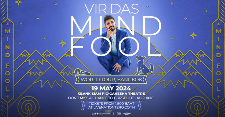 Vir Das Announces 'Mind Fool Tour' in Bangkok