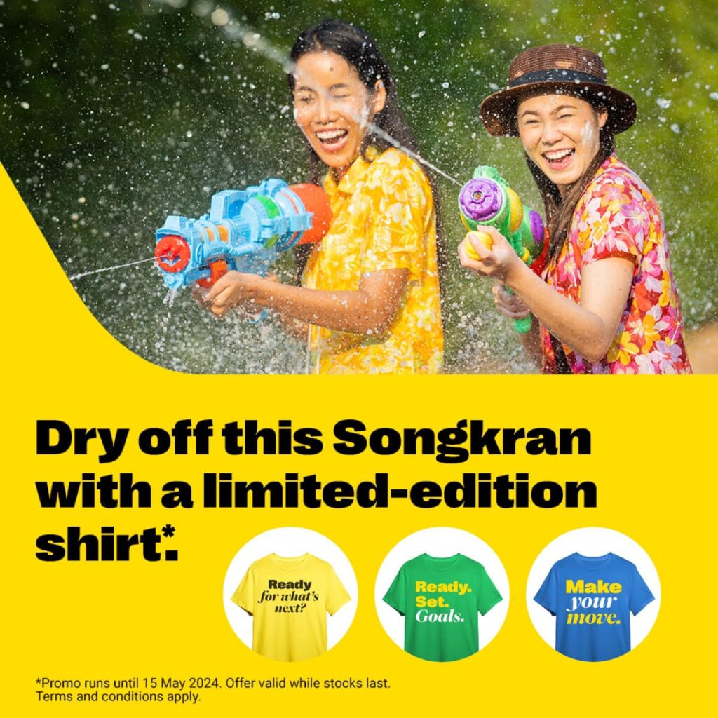 Enjoy the WESTERN UNION Groovy Songkran Promotion!